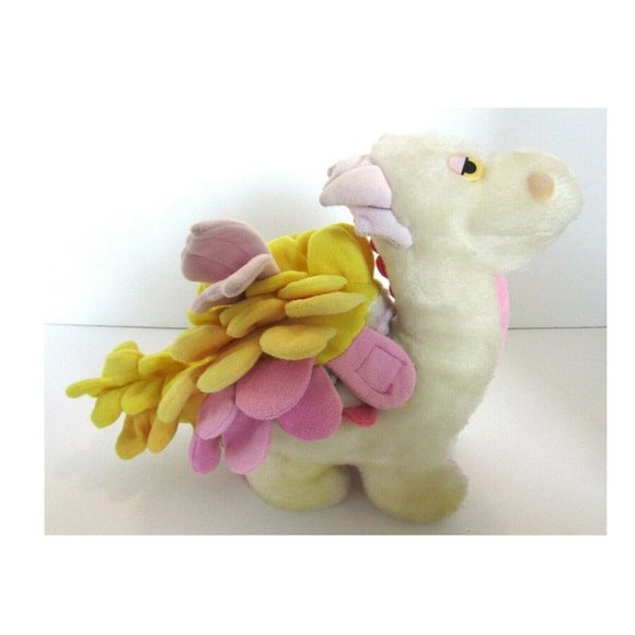 Hasbro | Other | Yellow Pink Be More Dragon Hasbro 987 Vintage Stuffed ...